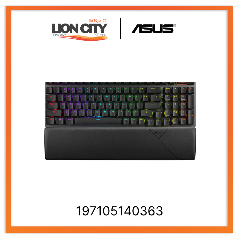 Asus ROG STRIX SCOPE II 96 WIRELESS NX STORM 197105140363 Gaming Keybo ...