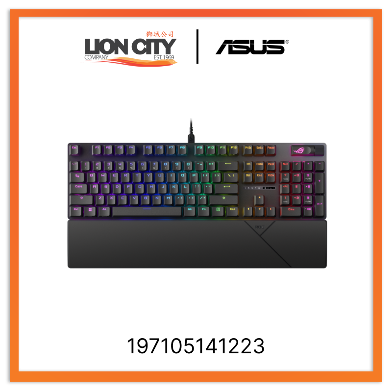 Asus ROG STRIX SCOPE II NX STORM 197105141223 Gaming Keyboard - Lion ...