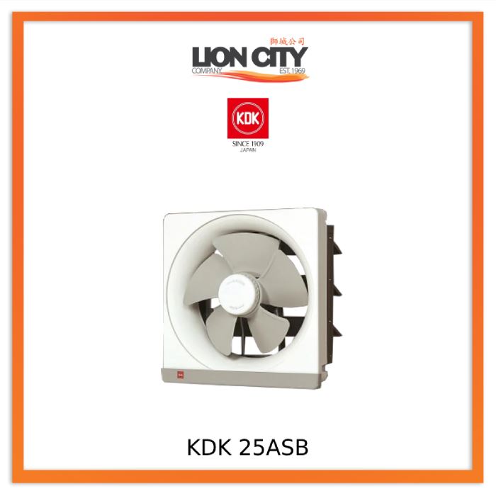 KDK 25ASB Wall Mount Ventilating Fan - Lion City Company
