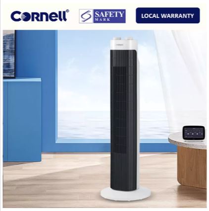 Cornell Tower Fan 30" with Handle CTFS50WH - Lion City Company