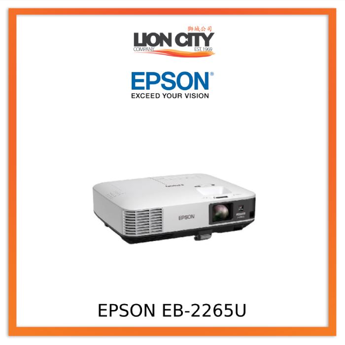 Epson EB-2265U WUXGA 3LCD Projector - Lion City Company