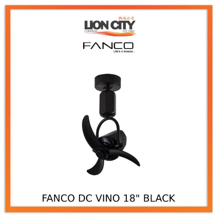 Fanco Vino 18" DC Wall/Corner Fan with Remote - Lion City Company